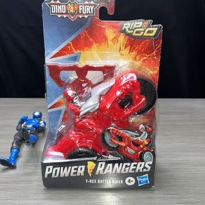 Power Ranger | Toys | Power Rangers Dino Fury Rip N Go Plus One Blue ...